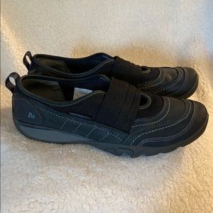 Merrell | Shoes | Merrell Mimosa Band Shoes Black Leather | Poshmark